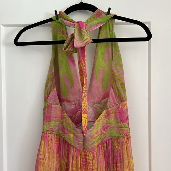 Retrofete | Dresses | Retrofete Zion Dress In Tropical Palm S | Poshmark